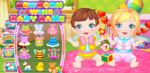 Newbown twins baby game for PC - Free Download & Install on Windows PC, Mac