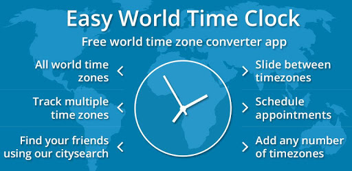 Free World Time Clock: Powerful Timezone Converter for PC - Free ...
