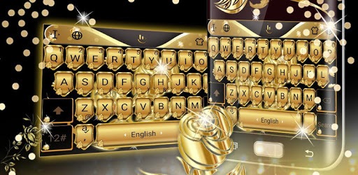 Golden Rose Keyboard Theme for PC - Free Download & Install on Windows ...