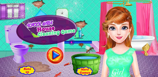 School Girls House Cleaning Games for PC - Free Download & Install on ...