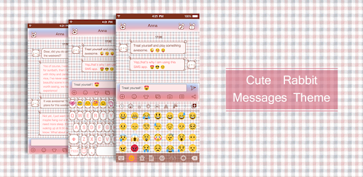 Cute Bunny Emoji Keyboard Skin for PC - Free Download & Install on ...