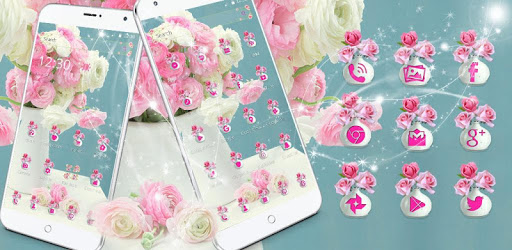 Pink Rose Theme for Launcher Rose Love for PC - Free Download & Install ...