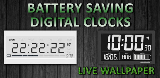 Battery Saving Digital Clocks Live Wallpaper for PC - Free Download ...