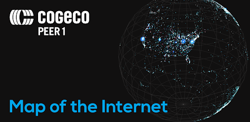 Map of the Internet by Cogeco Peer 1 for PC - Free Download & Install ...