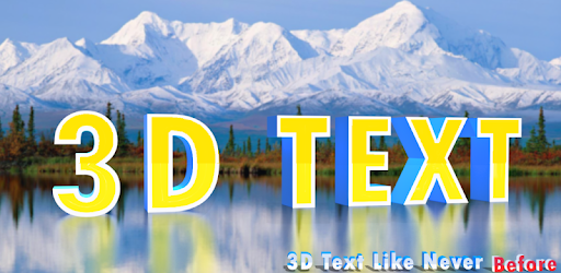3D Text Photo Editor-3D Logo Maker & 3D Name for PC - Free Download ...