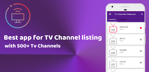 App for Videocon d2h TV Channels List-All Channels for PC - Free ...