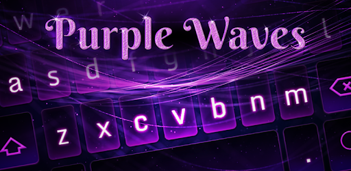 Purple Waves Animated Keyboard + Live Wallpaper for PC - Free Download ...