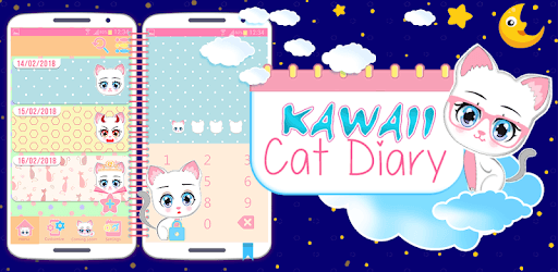 Kawaii Cat Diary Writing App for PC - Free Download & Install on ...