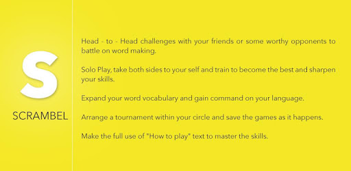 Scramble Word Game for PC - Free Download & Install on Windows PC, Mac