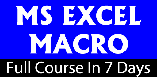 Learn MS Excel Macro Full Course Macro Development for PC - Free ...