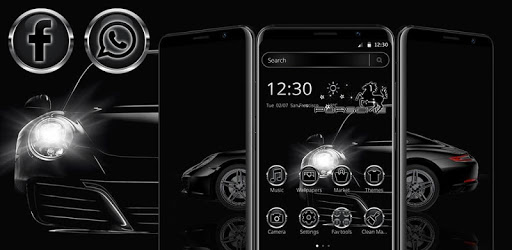 Dark Black Luxury Car Theme for PC - Free Download & Install on Windows ...