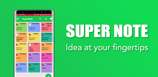 SuperNote: Widget Note, Color Notes & Notepad for PC - Free Download ...