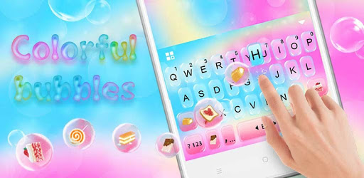 Colorful Bubbles Keyboard Theme for PC - Free Download & Install on ...