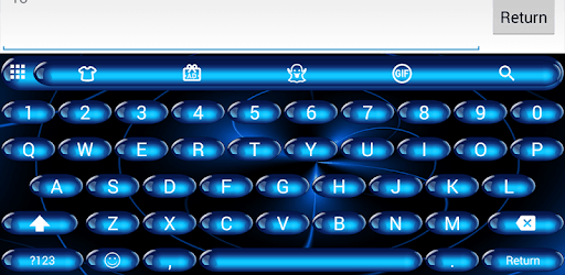 Spheres Blue Emoji Keyboard for PC - Free Download & Install on Windows ...