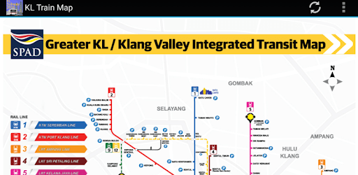 Klang Valley (KL) MRT LRT Map 2018 for PC - Free Download & Install on ...