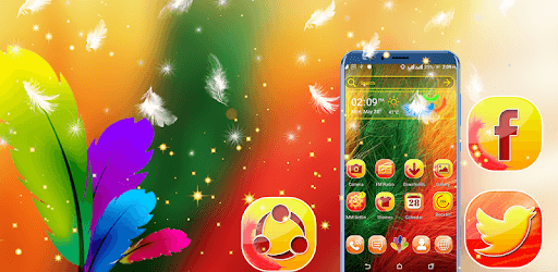 Yellow Feather Launcher Theme for PC - Free Download & Install on ...