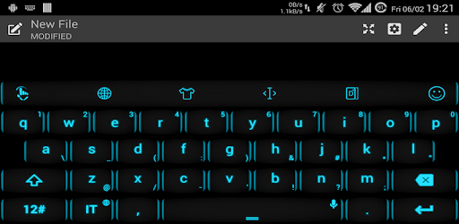 Keyboard Theme Neon Blue for PC - Free Download & Install on Windows PC ...