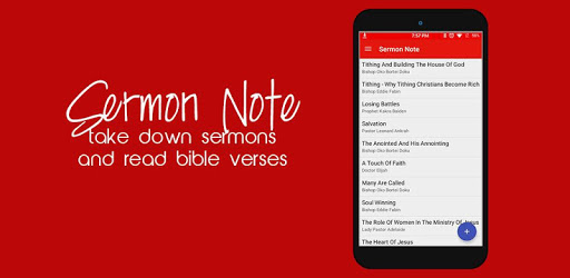 Sermon Note for PC - Free Download & Install on Windows PC, Mac
