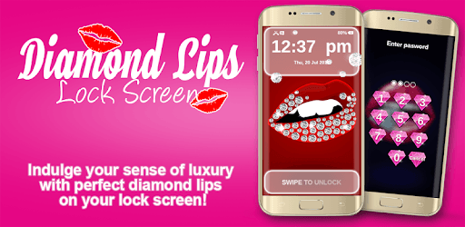 Diamond Lips Theme Lock Screen for PC - Free Download & Install on ...