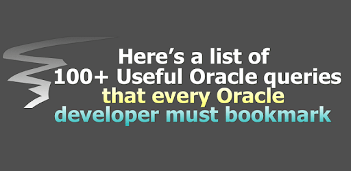 Oracle Tips & Queries for PC - Free Download & Install on Windows PC, Mac