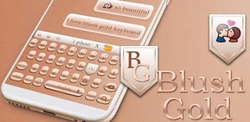 Blush Gold Keyboard Theme for PC - Free Download & Install on Windows PC, Mac