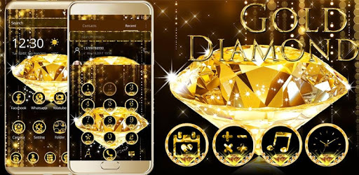 Gold Diamond Theme Wallpaper for PC - Free Download & Install on ...