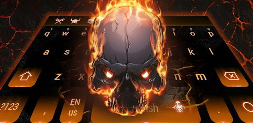 Hell blood fire skull keyboard for PC - Free Download & Install on ...