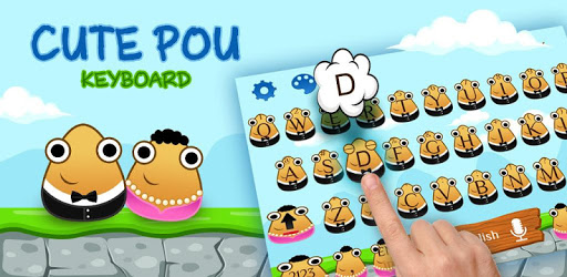Cute Pou Friends Keyboard Theme for PC - Free Download & Install on ...