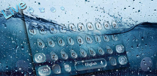 Live Rain Glass Waterdrops Keyboard for PC - Free Download & Install on ...