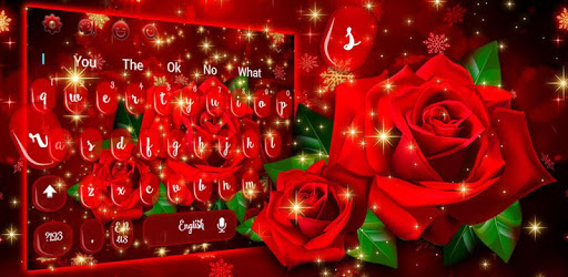 Rose Glitter Keyboard for PC - Free Download & Install on Windows PC, Mac