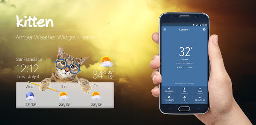 Cat weather widget for PC - Free Download & Install on Windows PC, Mac