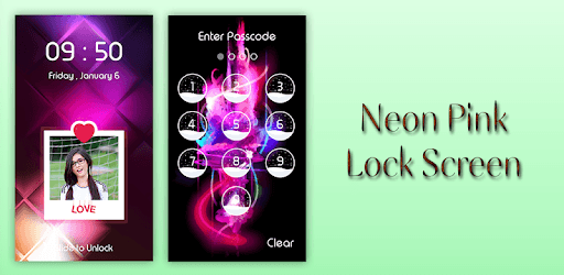 Neon Pink Lock Screen for PC - Free Download & Install on Windows PC, Mac