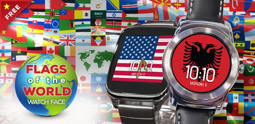 Flags of the World Watch Face for PC - Free Download & Install on ...