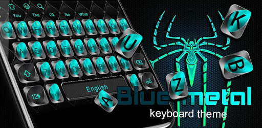 Blue Black Metal Keyboard Theme for PC - Free Download & Install on ...