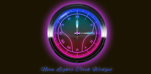 Neon Lights Clock Widget for PC - Free Download & Install on Windows PC ...