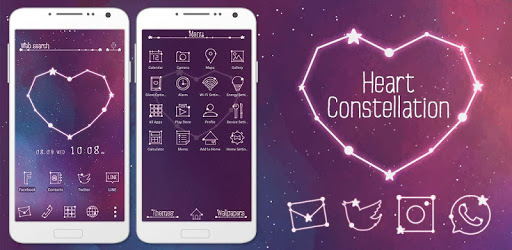 Heart Constellation Wallpaper for PC - Free Download & Install on ...