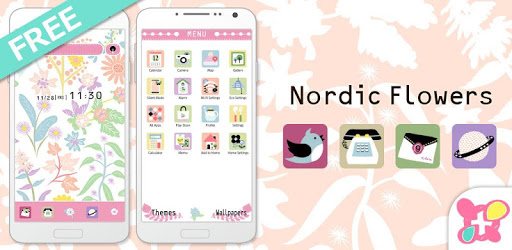 Flower Theme Nordic Flowers for PC - Free Download & Install on Windows ...