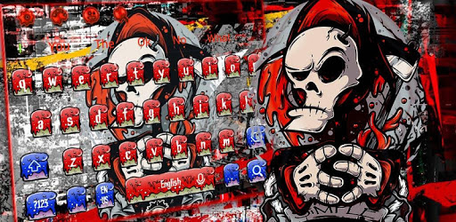 Skull Graffiti Keyboard Theme for PC - Free Download & Install on ...