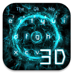 3D Blue Tech Keyboard for PC - Free Download & Install on Windows PC, Mac