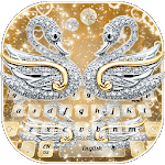 Luxurious Golden Swan Keyboard for PC - Free Download & Install on ...
