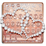 Rose Gold Glitter Keyboard for PC - Free Download & Install on Windows ...