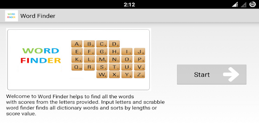 Word Finder Scrabble Solver for PC - Free Download & Install on Windows ...